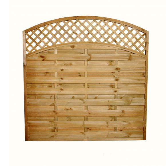 Arched Lattice Top | Decorative Garden Fencing | Ringwood Fencing