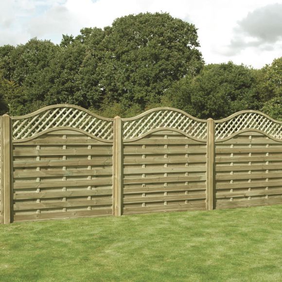 KDM Omega Lattice Top Panels | Cheshire Fencing | Ringwood Fencing