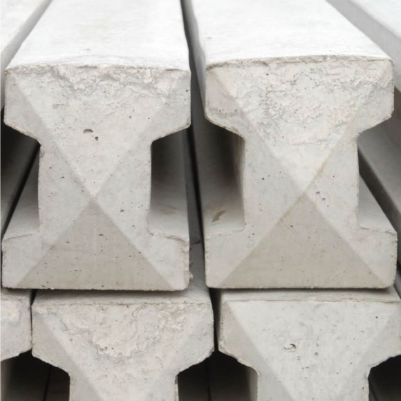 Slotted Concrete Posts | Fencing Supplies Chester | Ringwood Fencing