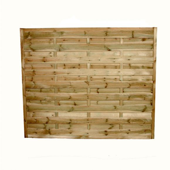 Square Horizontal Panels | Garden Fence Chester | Ringwood Fencing