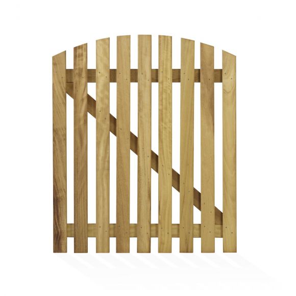 Curved Wicket Gate