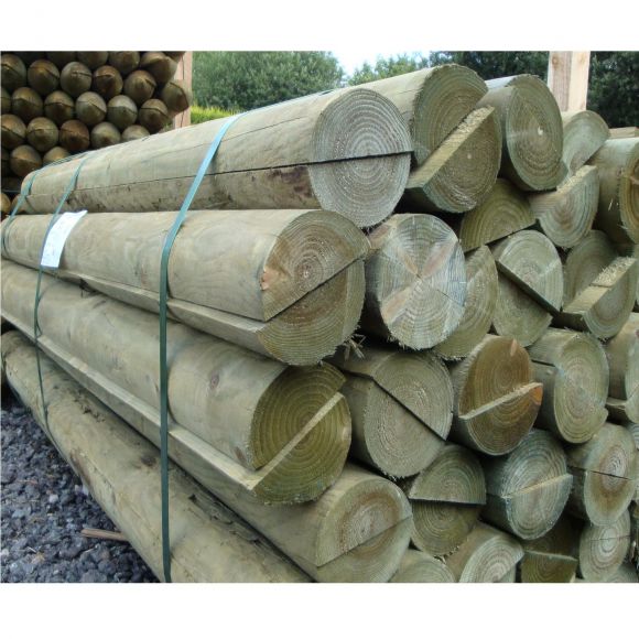 Machine Half Round Posts