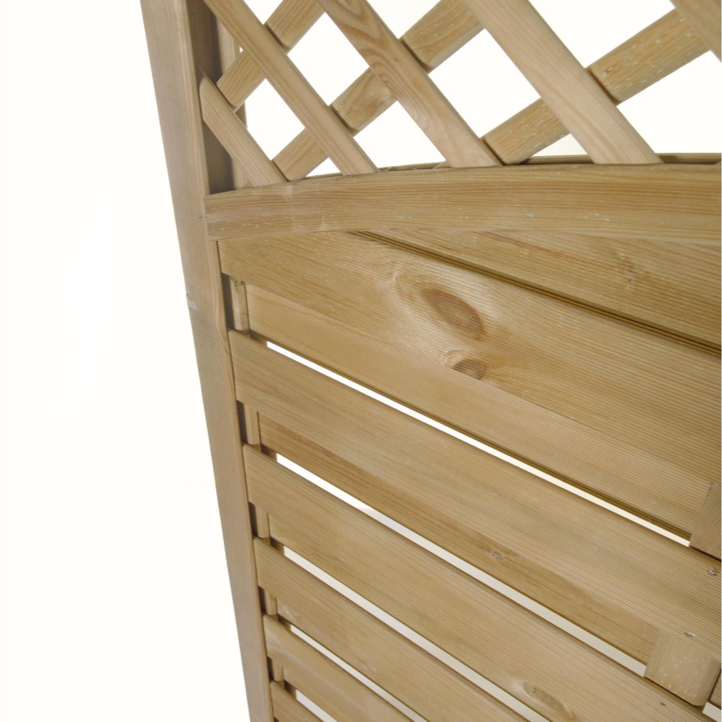 Arched Lattice Top | Decorative Garden Fencing | Ringwood Fencing