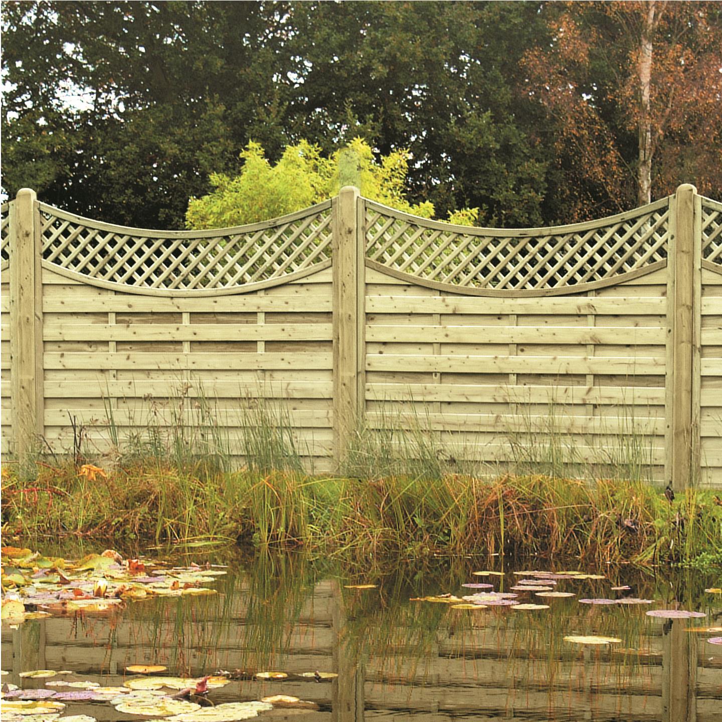 Lattice Top Panels | Decorative Fences Chester | Ringwood Fencing
