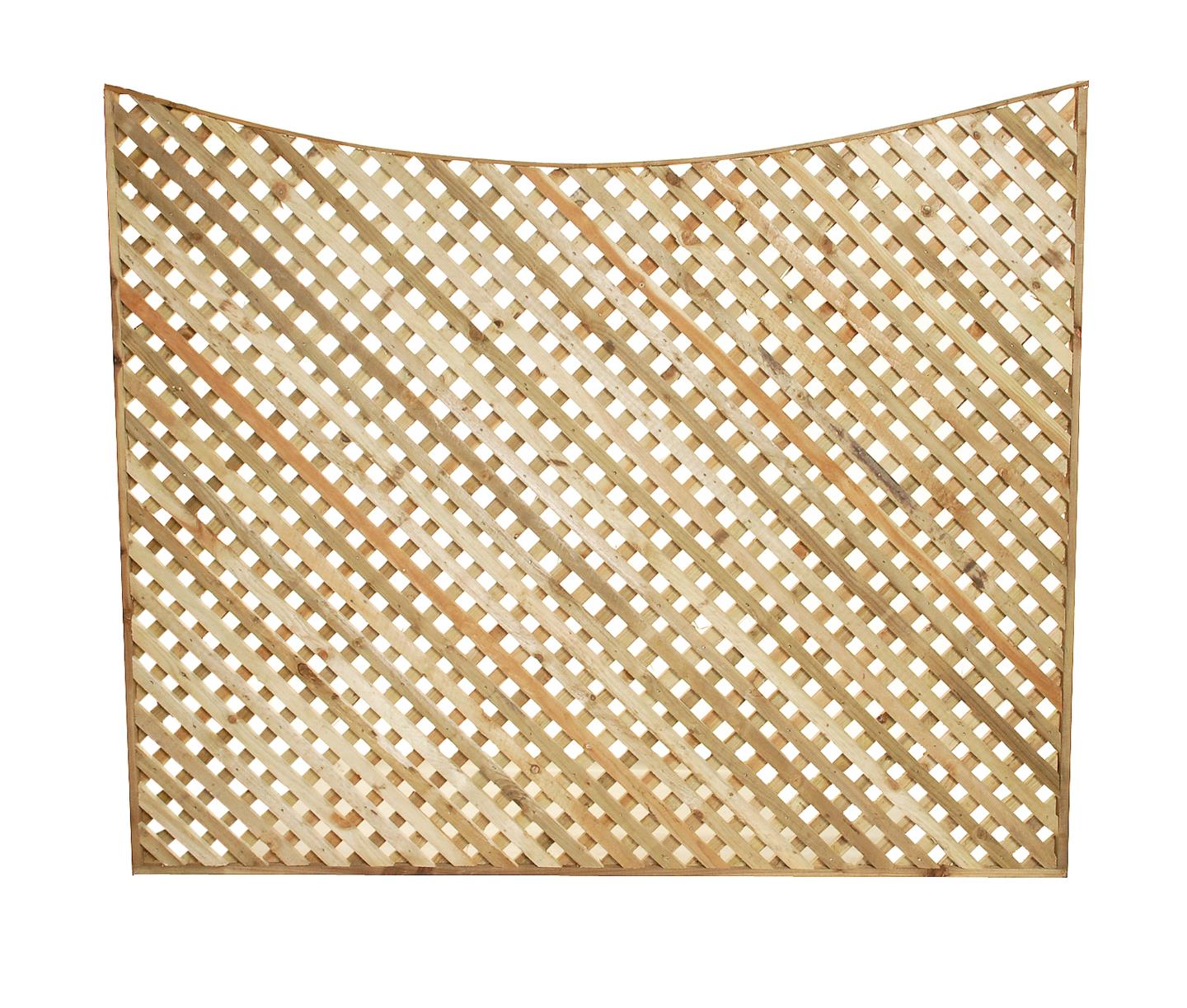 Privacy Arch Diamond Trellis | Arch & Bow Trellis | Ringwood Fencing