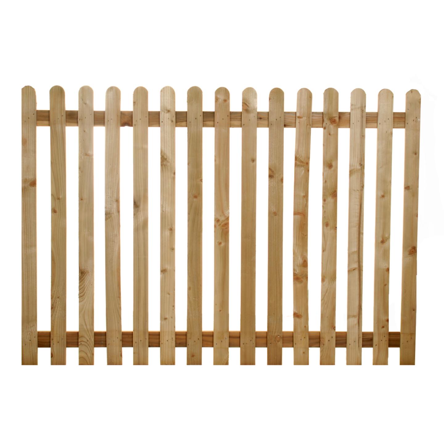 Round Top Paling Panels | Picket Fencing Chester | Ringwood Fencing
