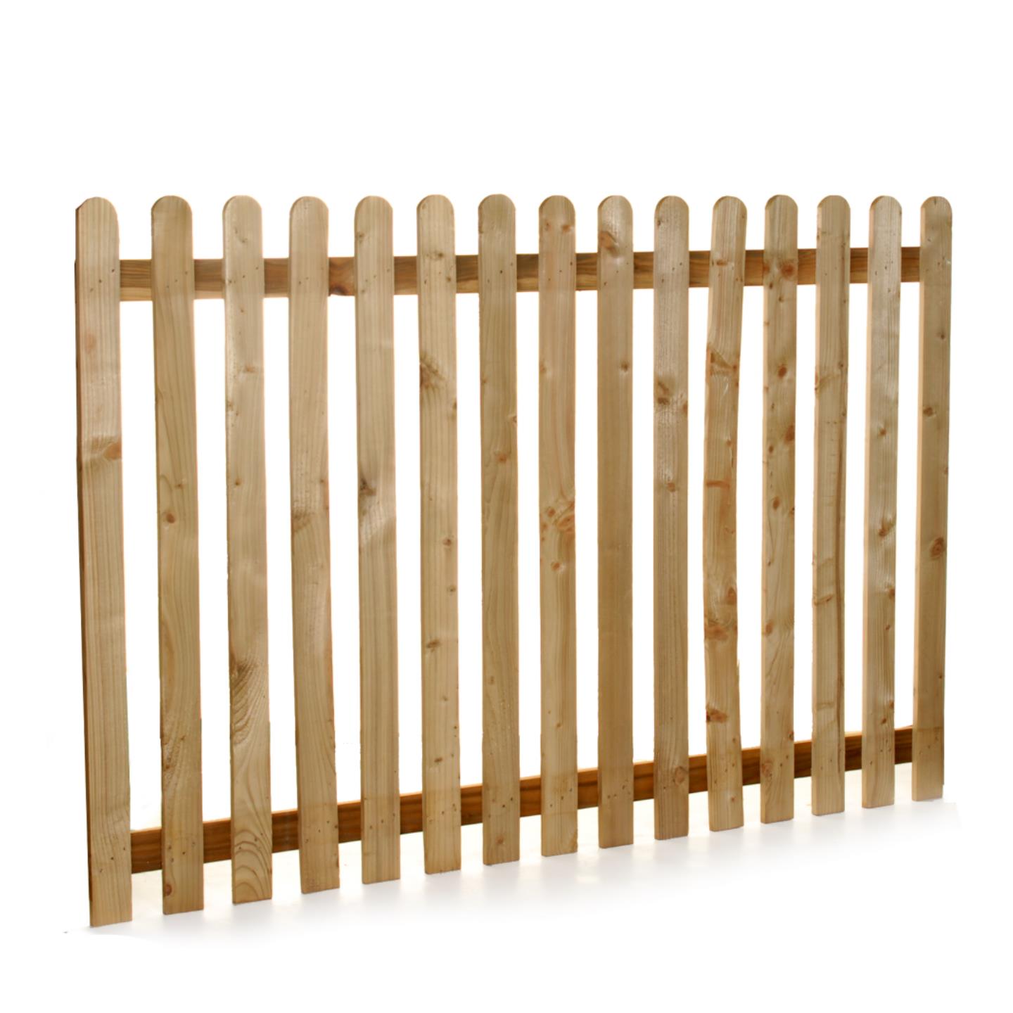 Round Top Paling Panels | Picket Fencing Chester | Ringwood Fencing