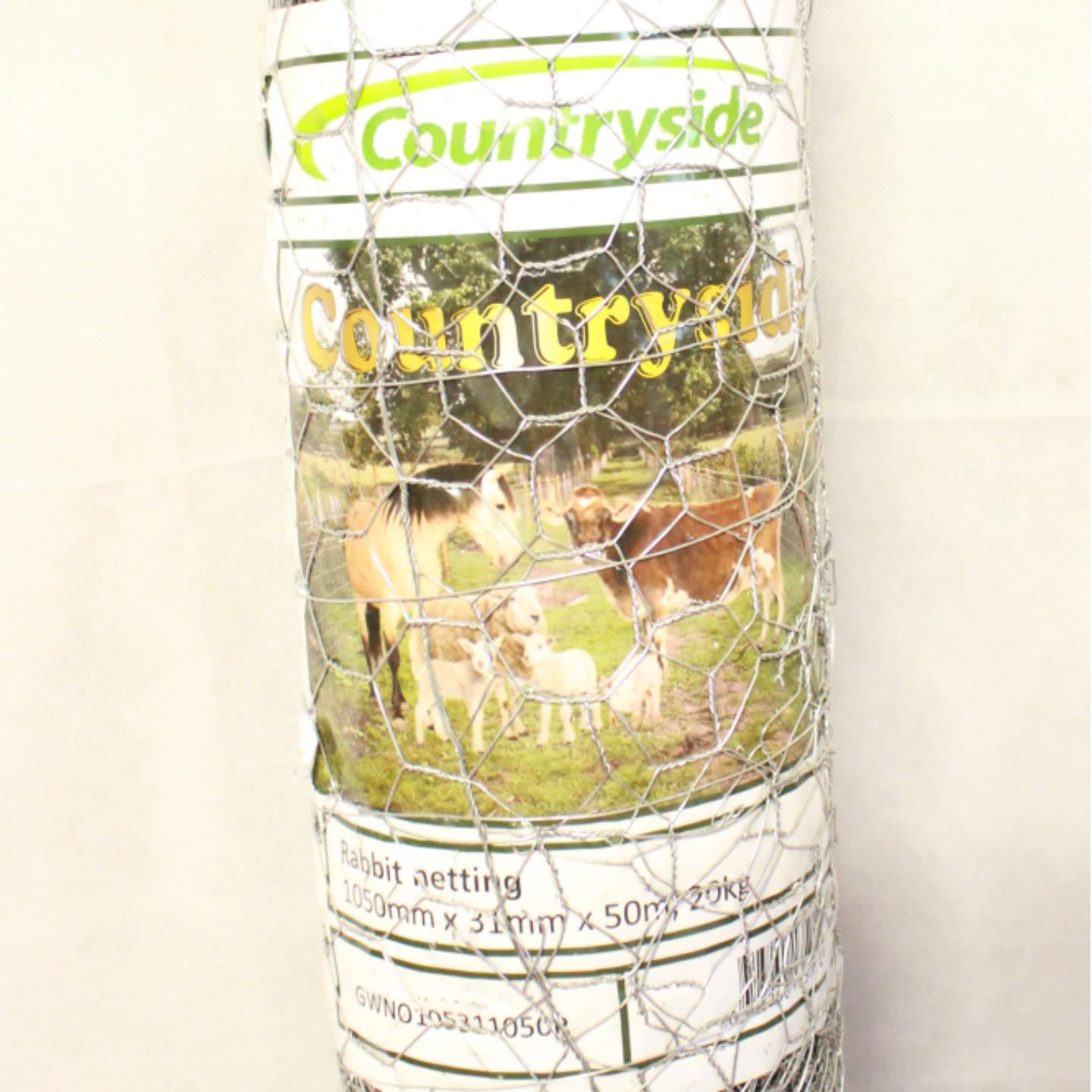 Rabbit Netting 50M Roll | Hexagonal Wire Netting | Wire Fencing