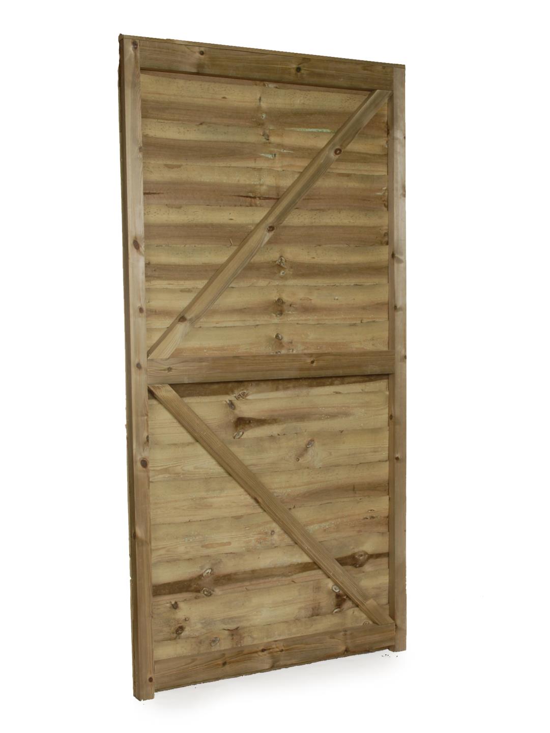 Waney Lap Gate | Garden Gates Chester | Ringwood Fencing