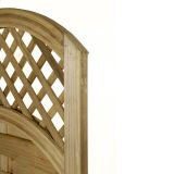 Arched Lattice Top Gate